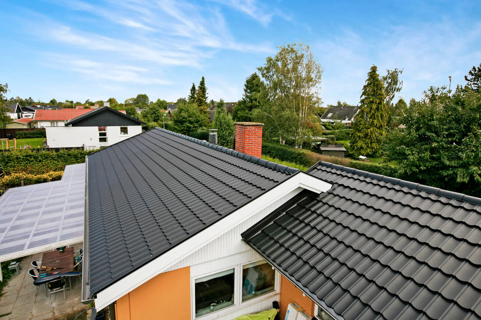 Nyt Decra Elegancetag i Albertslund» Jydsk Tagteknik