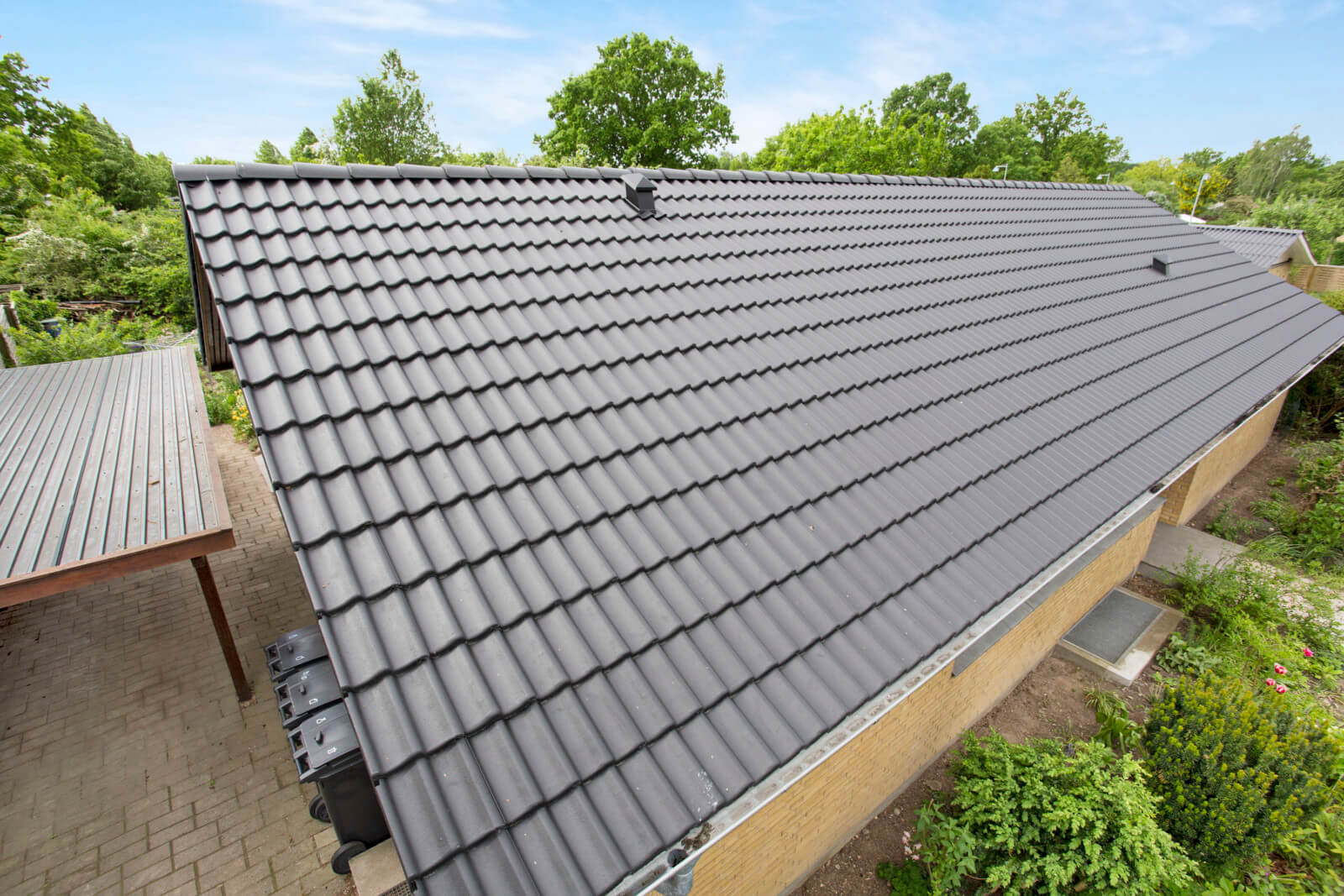 Flot Let betontag fra Albertslund» Jydsk Tagteknik