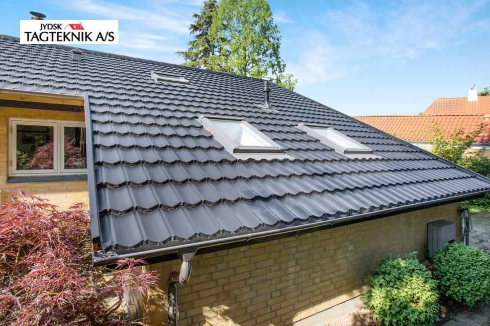 Nyt Decra Elegance tag i Espergærde» Jydsk Tagteknik