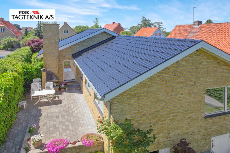 Nyt Decra Elegance tag i Holbæk» Jydsk Tagteknik