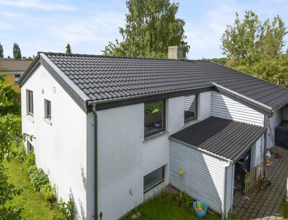 Nyt let betontegl tag i Hvidovre» Jydsk Tagteknik